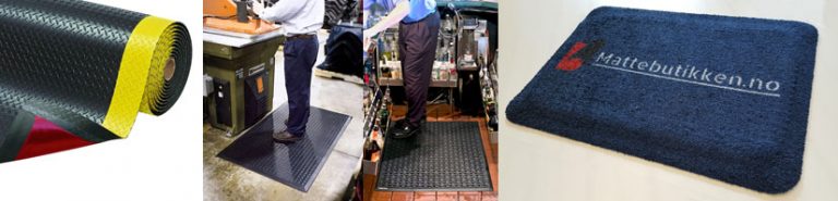 Avlastningsmatte - Arbeidsplassmatter - Avlastning - Hms - Ståmatter