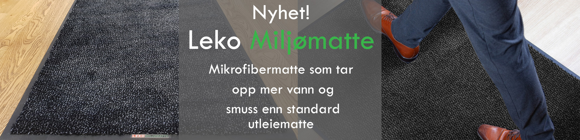 Forside - Leko Matter - Matteleverandør - Gulvmatter - Logomatter